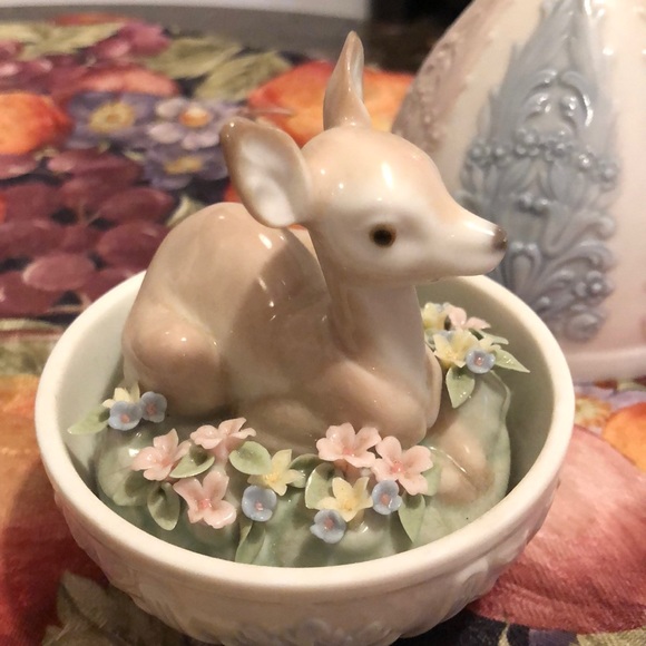 Lladro | Accents | Retired Lladro Deer Figurine | Poshmark